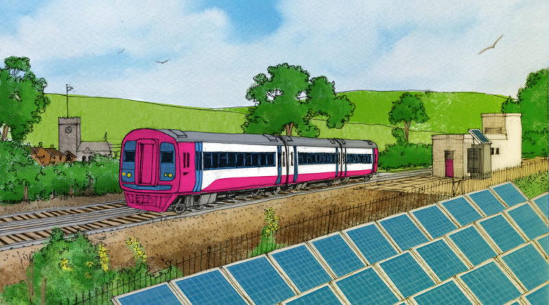 Full beam ahead for solar-powered trains* – Jamie Andrews